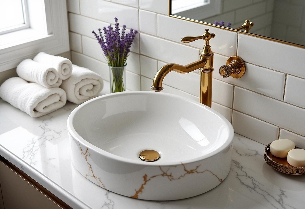 Stylish Decorative Bathroom Sink Ideas [2025]