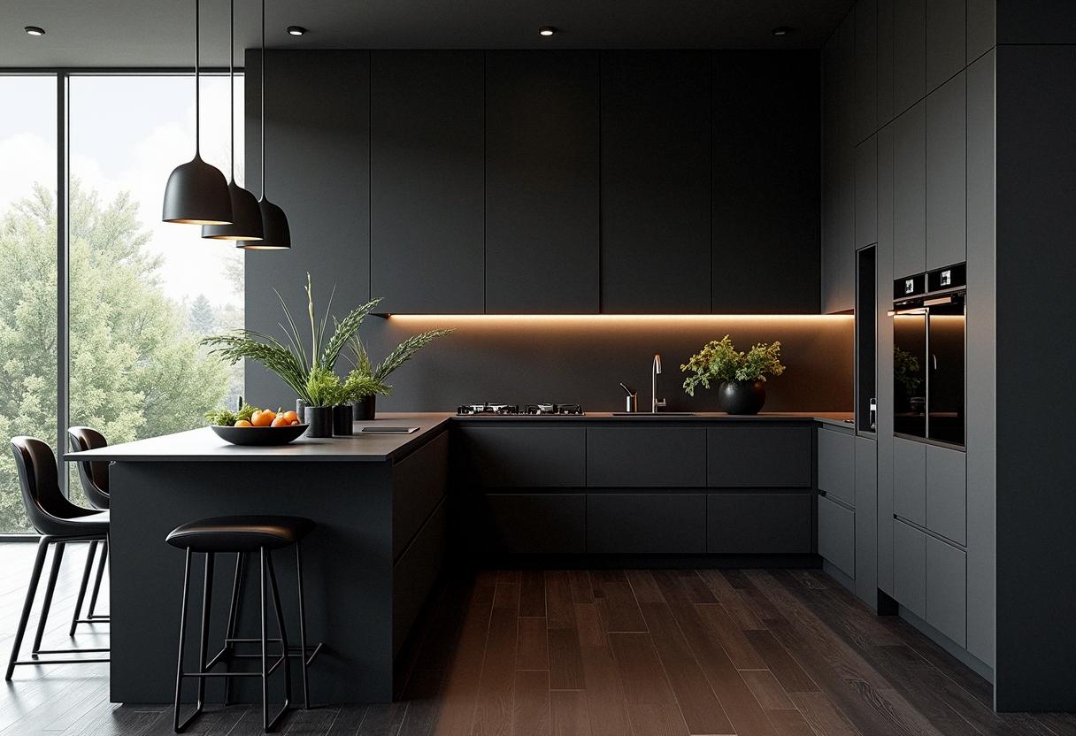 Chic Ideas For Black Kitchen Decor [2025]