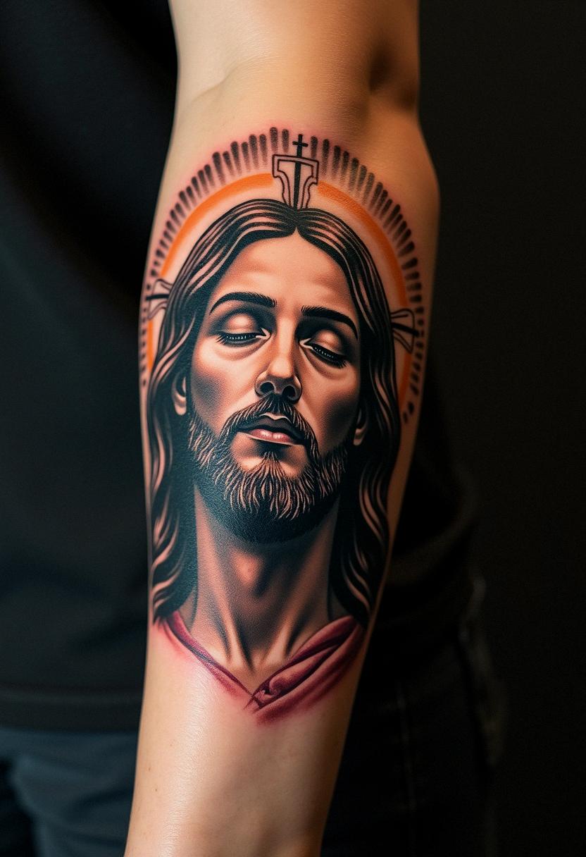 Bold Jesus Christ Tattoo Designs [2025]