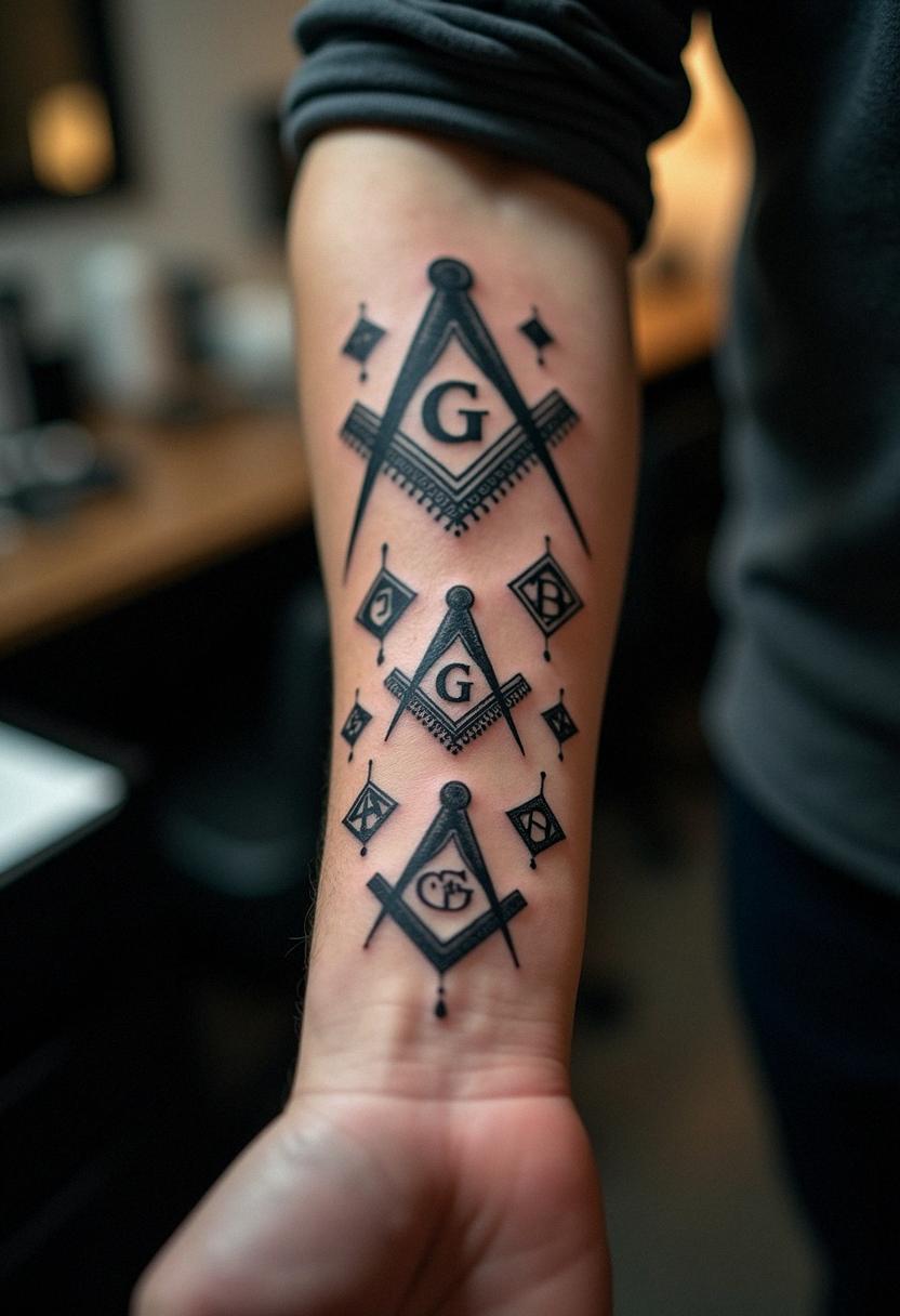 Masonic Tattoos Bold & Timeless Designs [2025]
