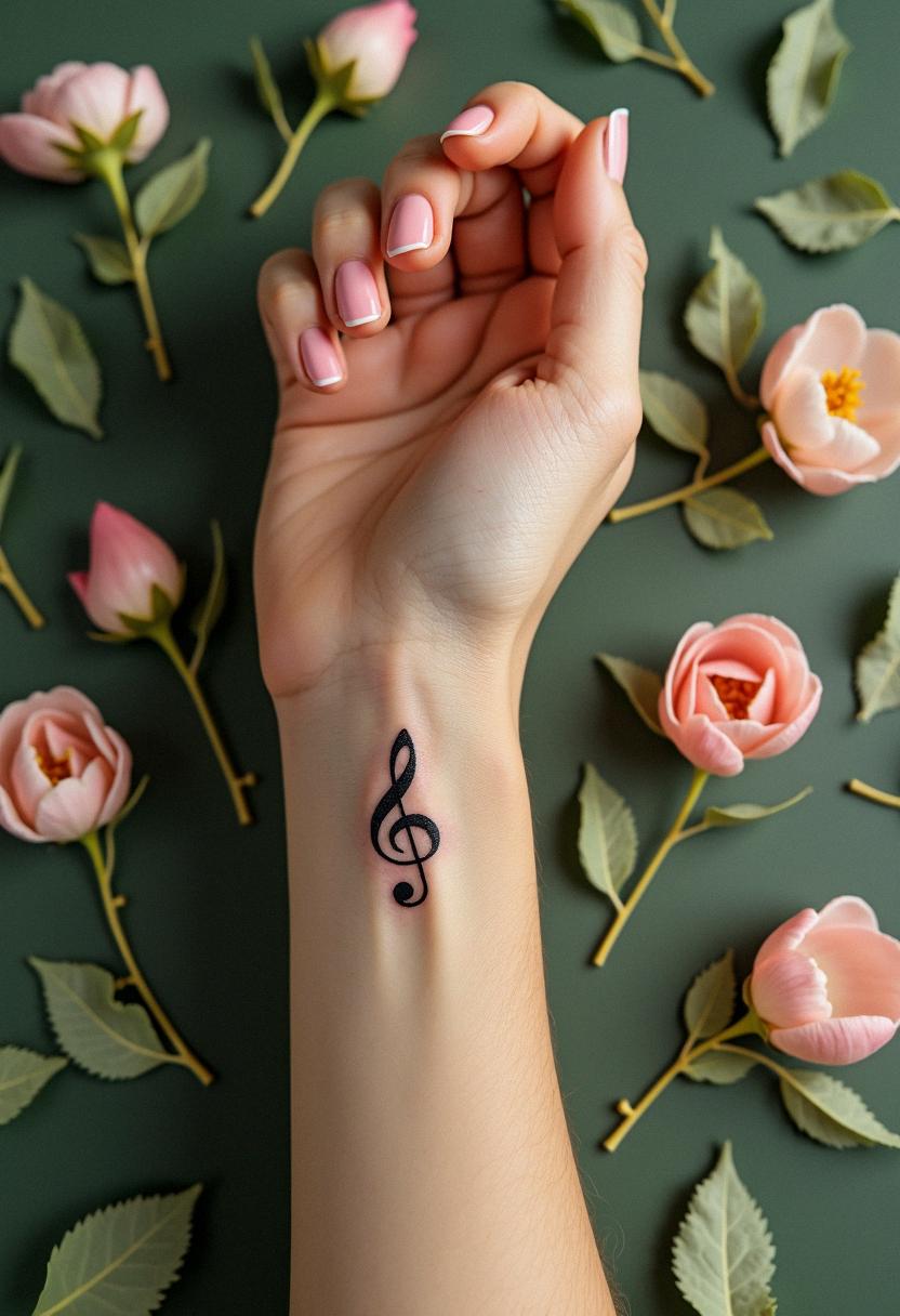 Striking Music Note Tattoo Ideas [2025]