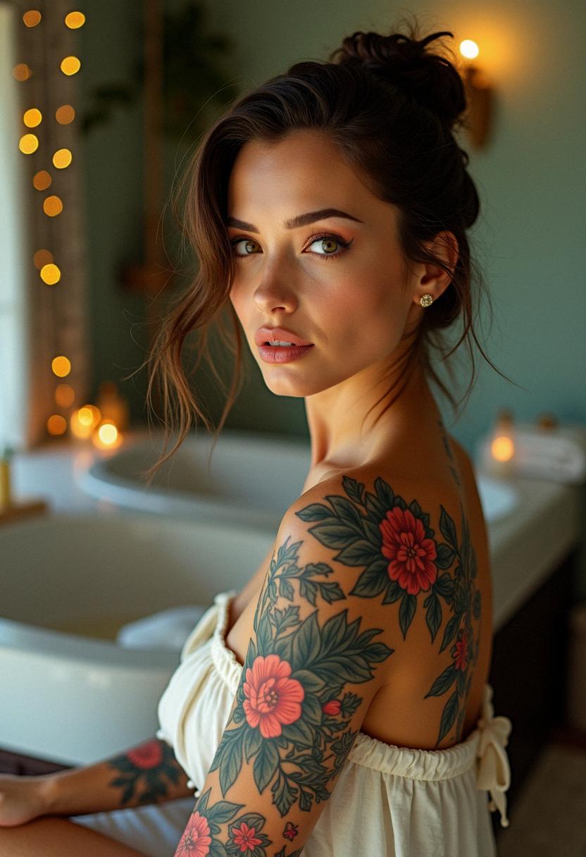 Bold Pin Up Girl Tattoo [2025]